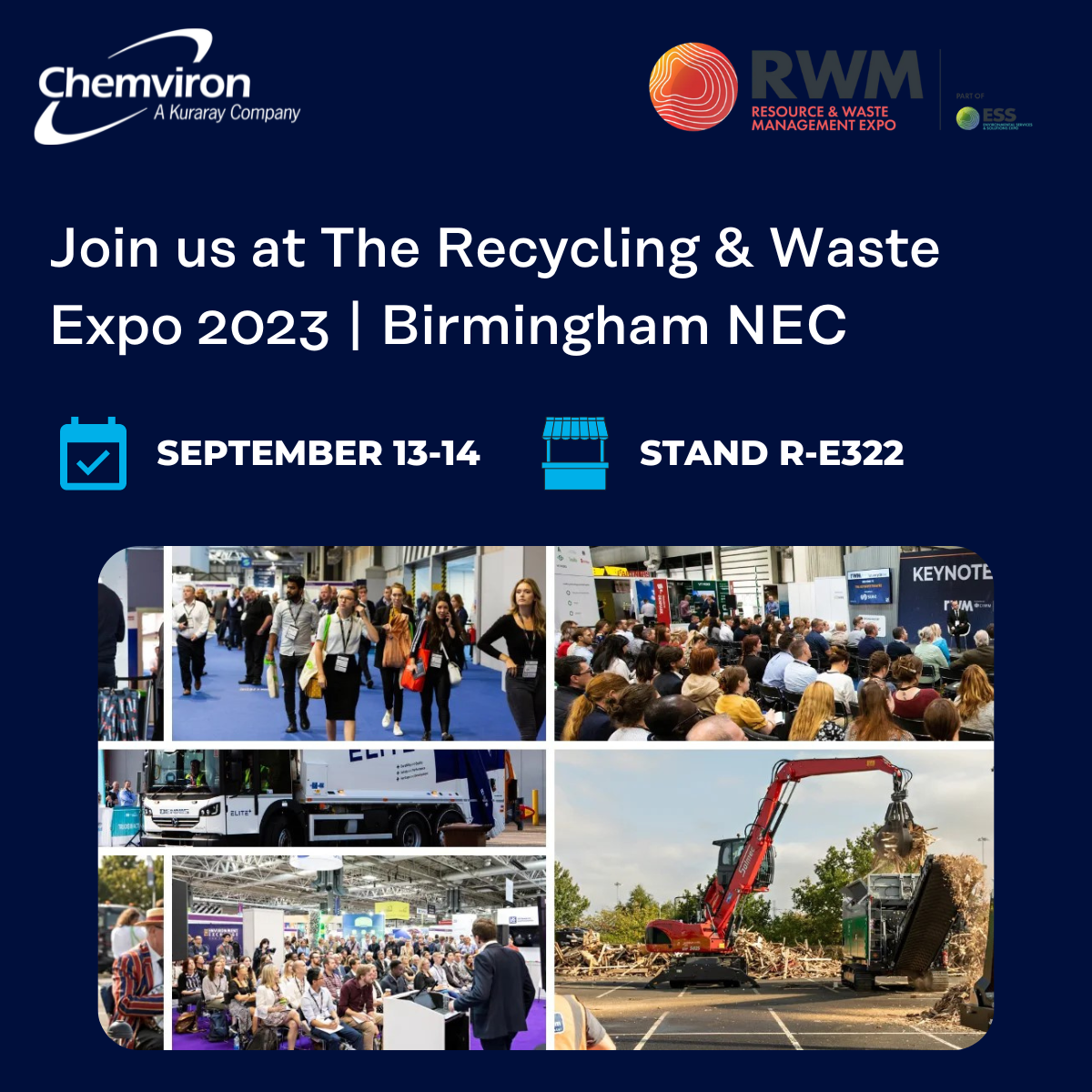 Resource & Waste Management Expo 2023 – Birmingham, UK - Chemviron